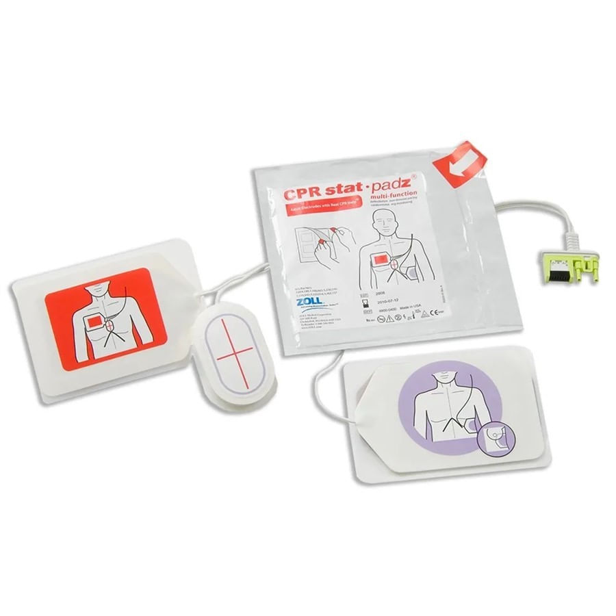 Eletrodo Multifunção Adulto RCP CPR-Stat-Padz - Zoll | Dormed